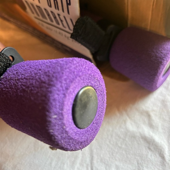 Other | Vintage Tunturi Purple Weights 3pbs Each Velcro Strap Hand ...